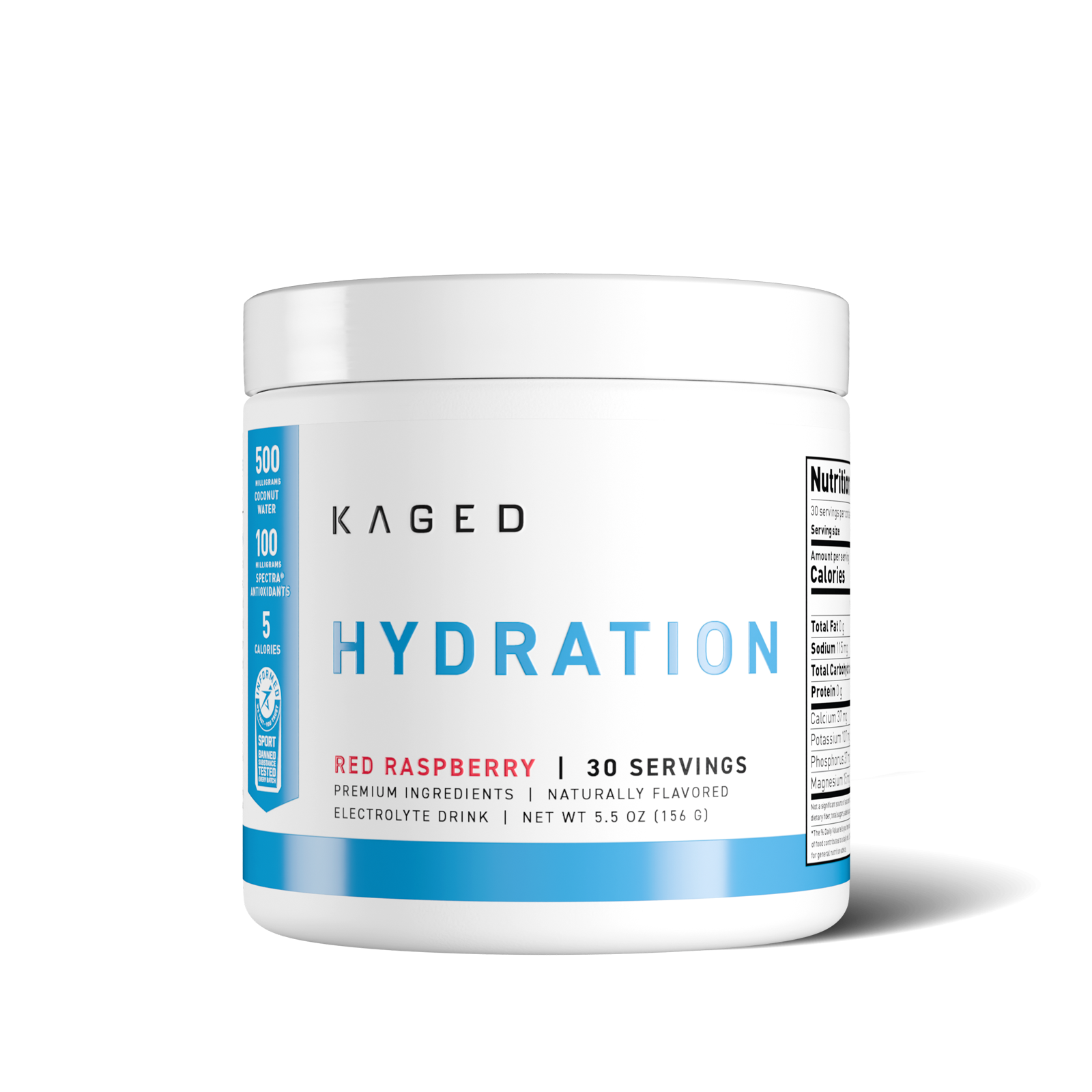 Hydra-Charge Electrolyte Powder, 30 Servings | Kaged